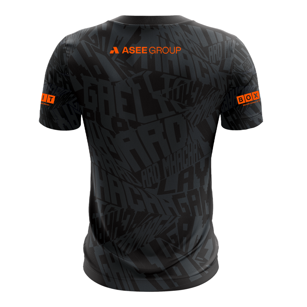 McKvr Armagh GAA Edge Training Jersey - Adult - Black/Charcoal ...