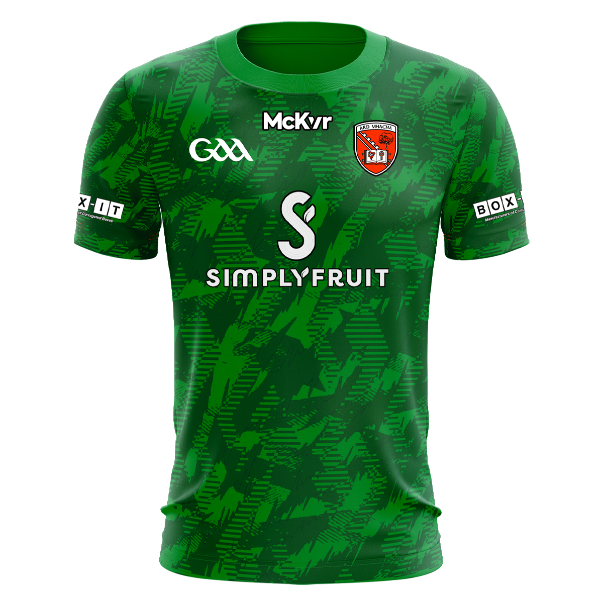 McKvr Armagh GAA Green Jersey - Kids – McKeever Sports IE