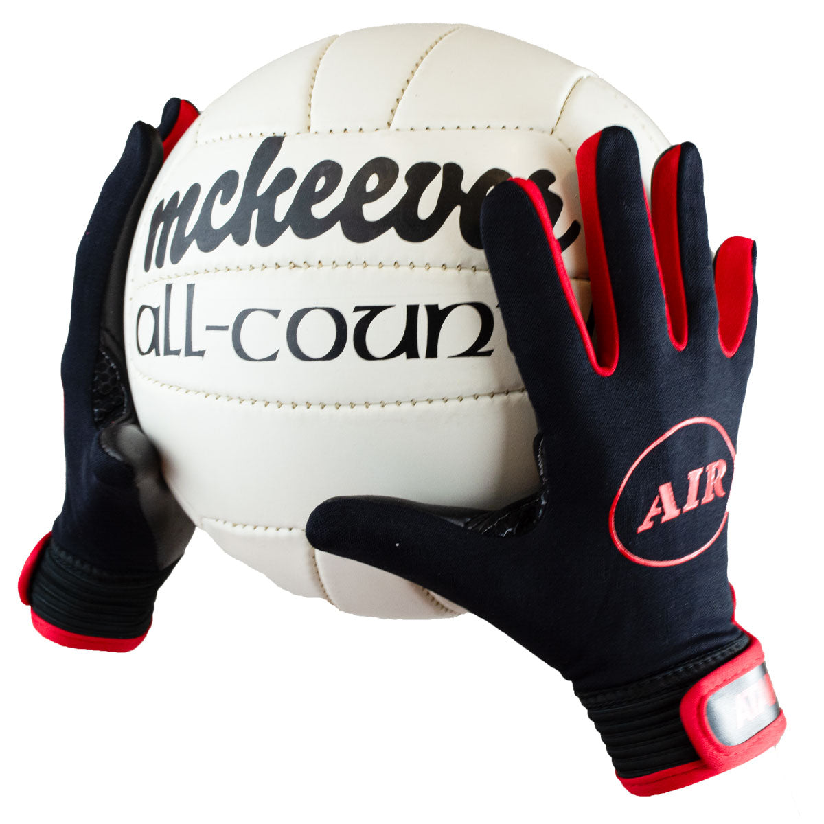 Atak Air Gaelic Gloves - Adult - Red – McKeever Sports IE