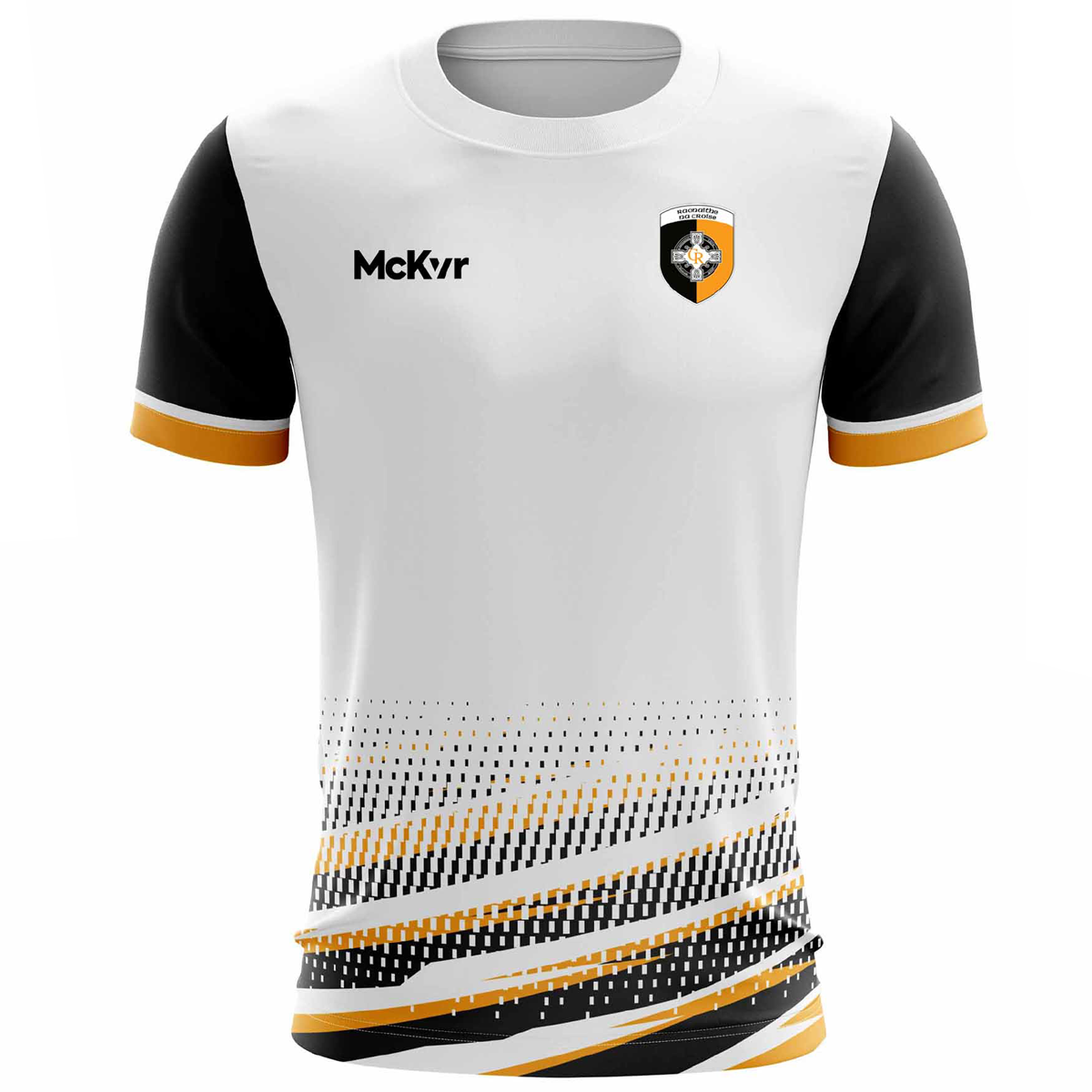 McKvr Crossmaglen Rangers GAC Training Jersey - Adult - White Player F ...