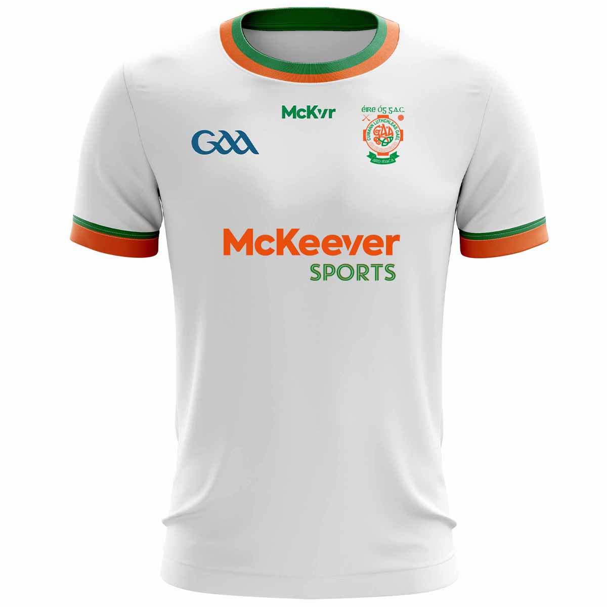 McKvr Eire Og GAC Craigavon Away Goalkeeper Jersey - Adult - White ...