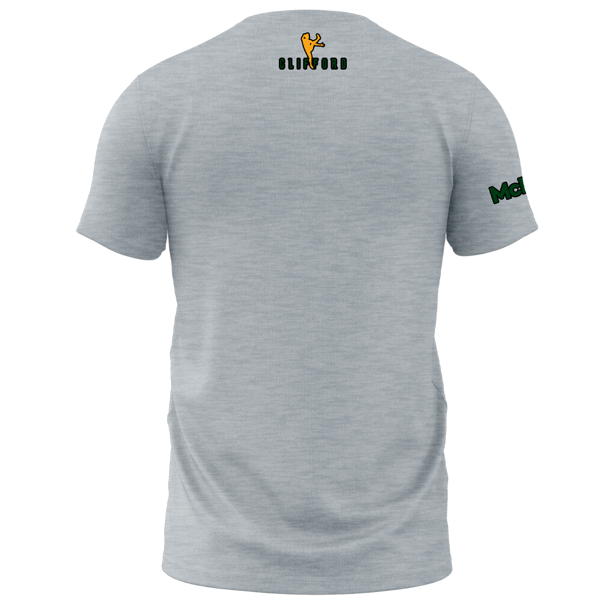 McKvr Clifford Tee - Youth - Grey/Amber – McKeever Sports IE