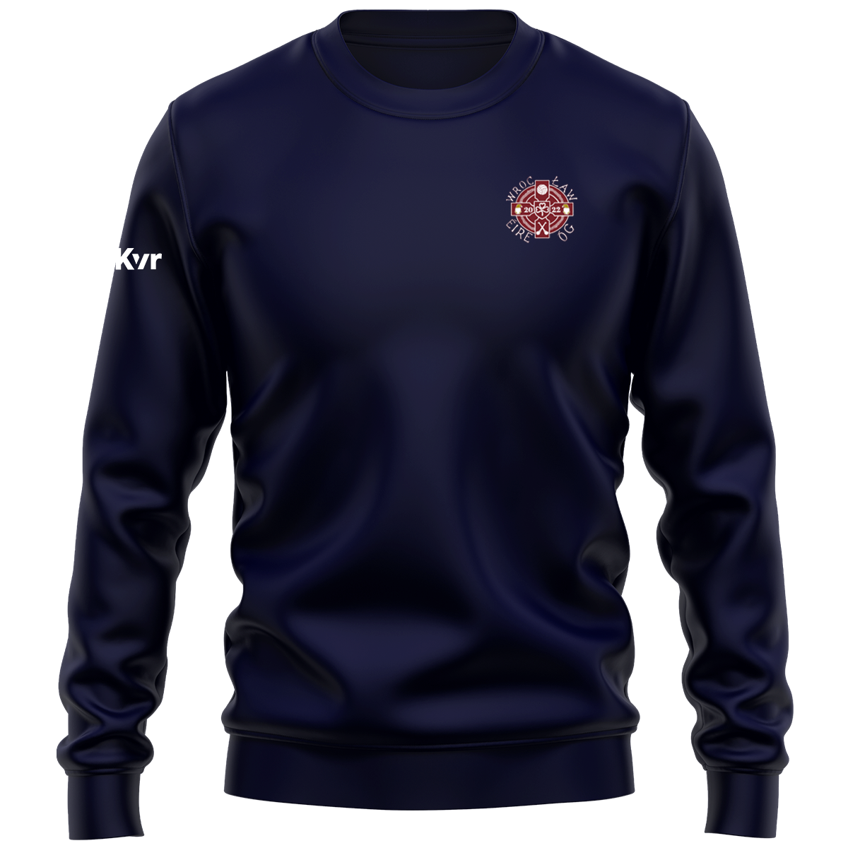 McKvr Wroclaw Eire Og Core Pro Cotton Sweat Top - Adult - Navy ...