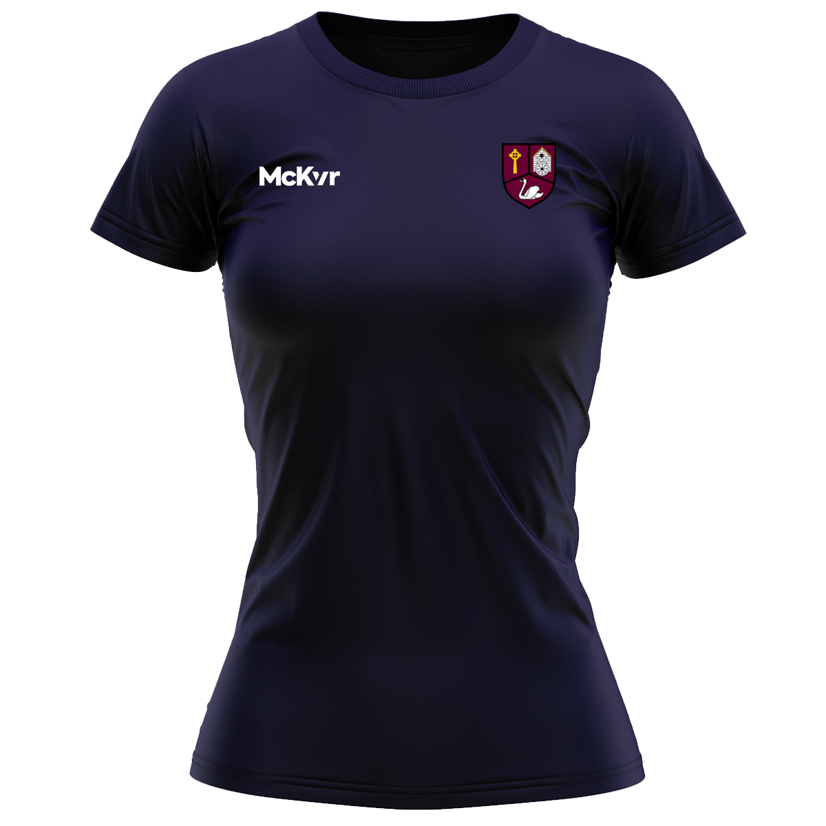 McKvr Multyfarnham GAA Core Pro Tech Tee - Womens - Navy – McKeever ...