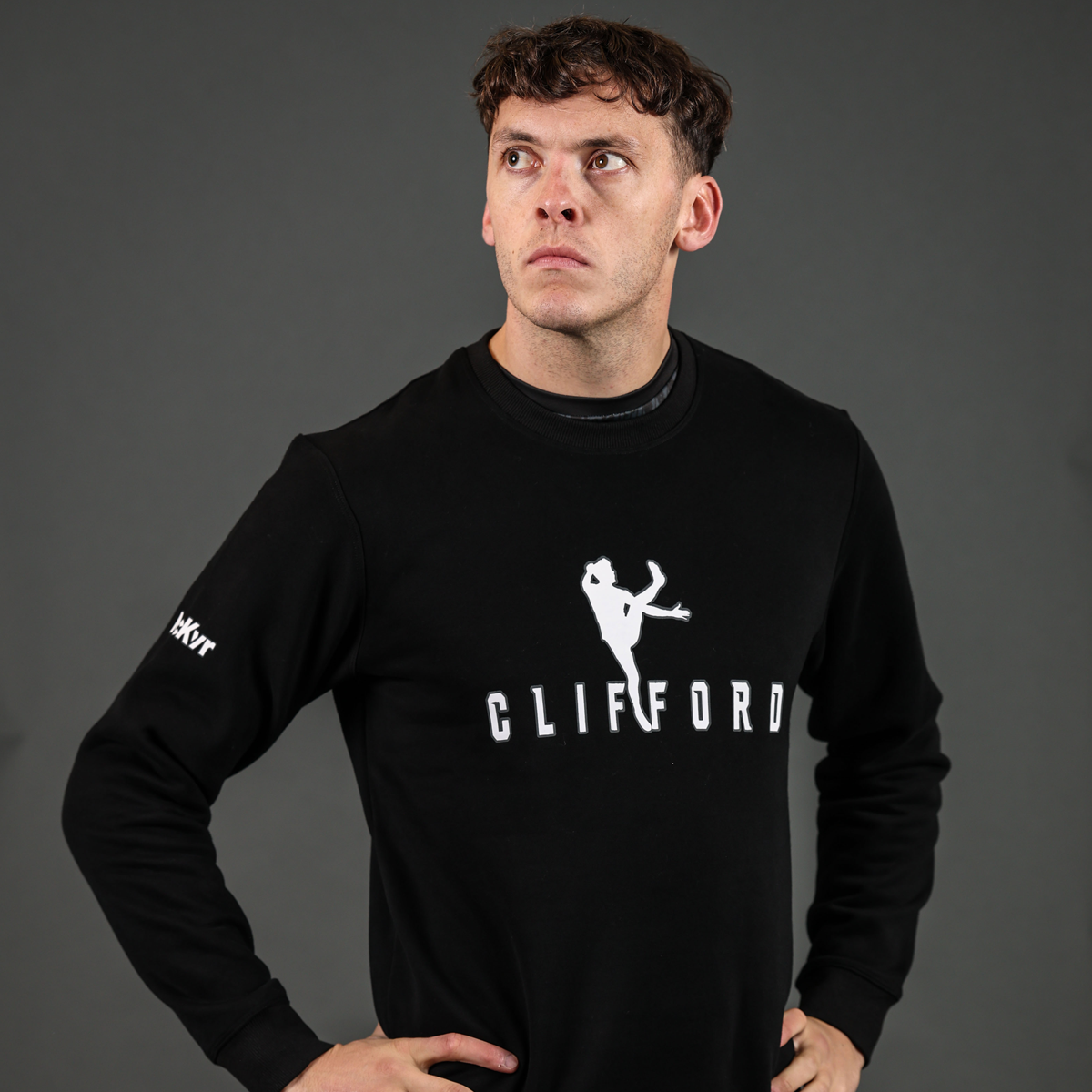 McKvr Clifford Sweat Top - Youth - Black/White – McKeever Sports IE