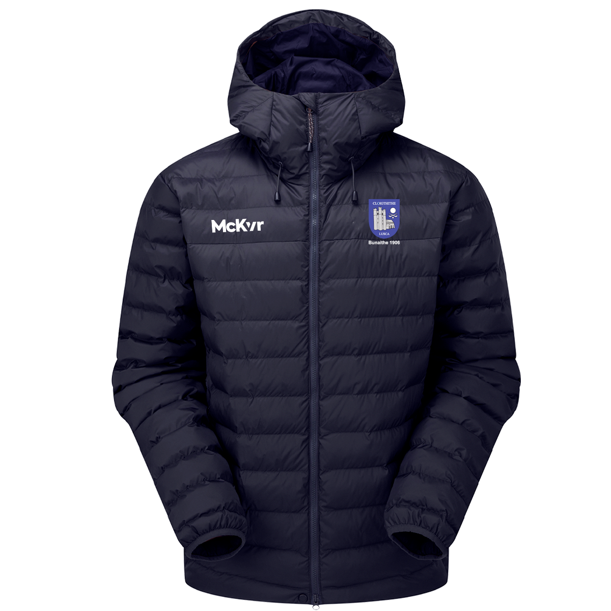 McKvr Round Towers Lusk Core 22 Puffa Jacket - Adult - Navy – McKeever ...