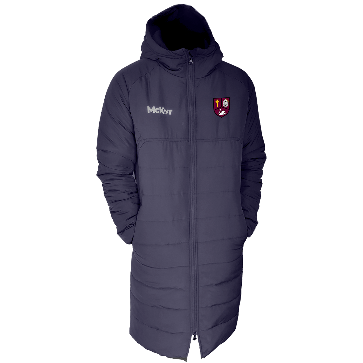 McKvr Multyfarnham GAA Core Pro Sideline Coat - Youth - Navy – McKeever ...