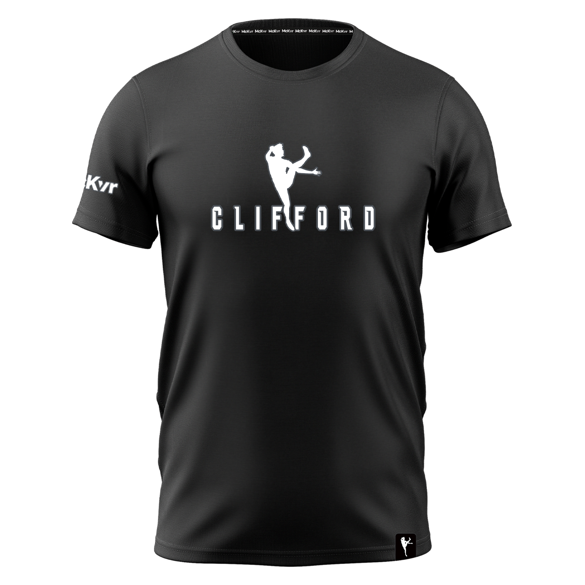 McKvr Clifford Tee - Youth - Black/White – McKeever Sports IE