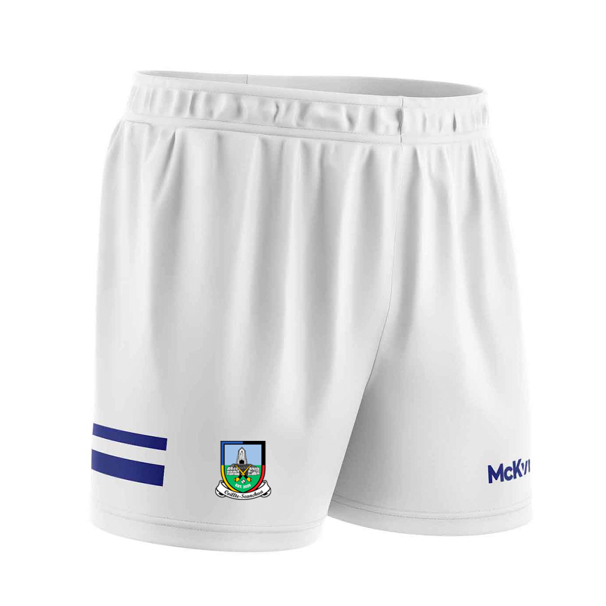 McKvr Colt Shanahoe GAA Core Pro GAA Shorts - Adult - White/Royal ...