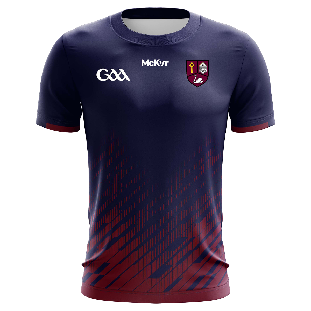 McKvr Multyfarnham GAA Training Jersey - Adult - Navy Player Fit ...