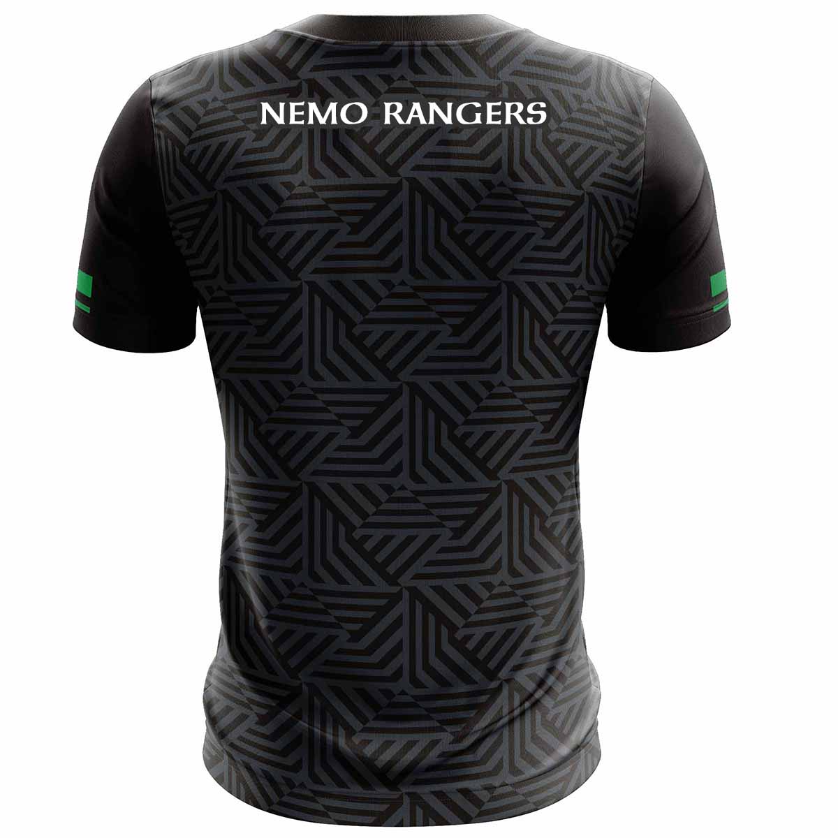 McKvr Nemo Rangers GAA Training Jersey - Adult - Charcoal/Black ...