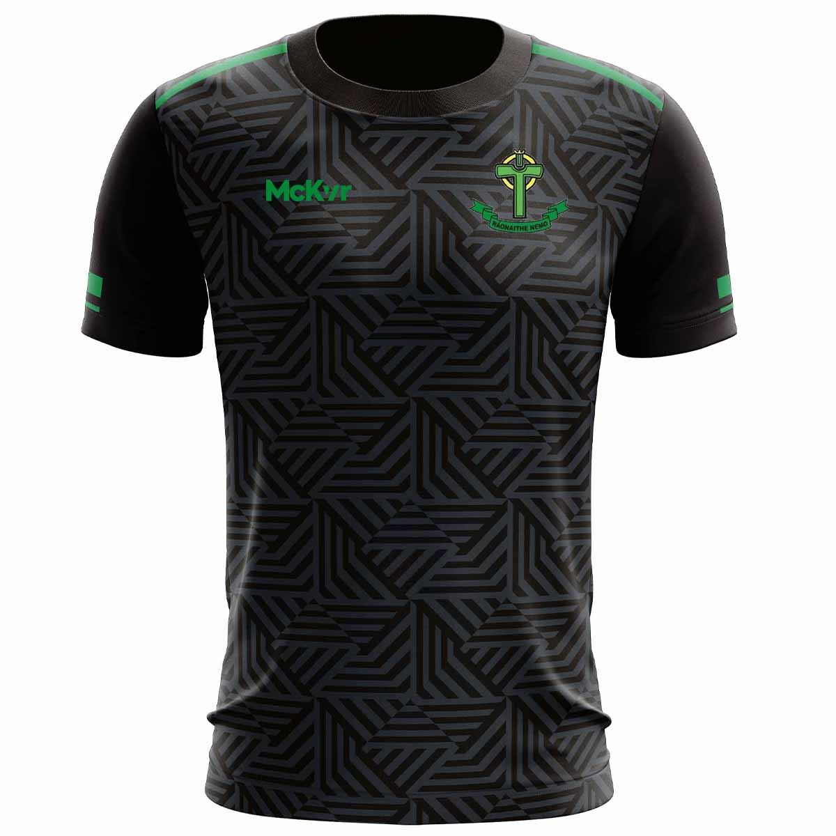 McKvr Nemo Rangers GAA Training Jersey - Adult - Charcoal/Black ...