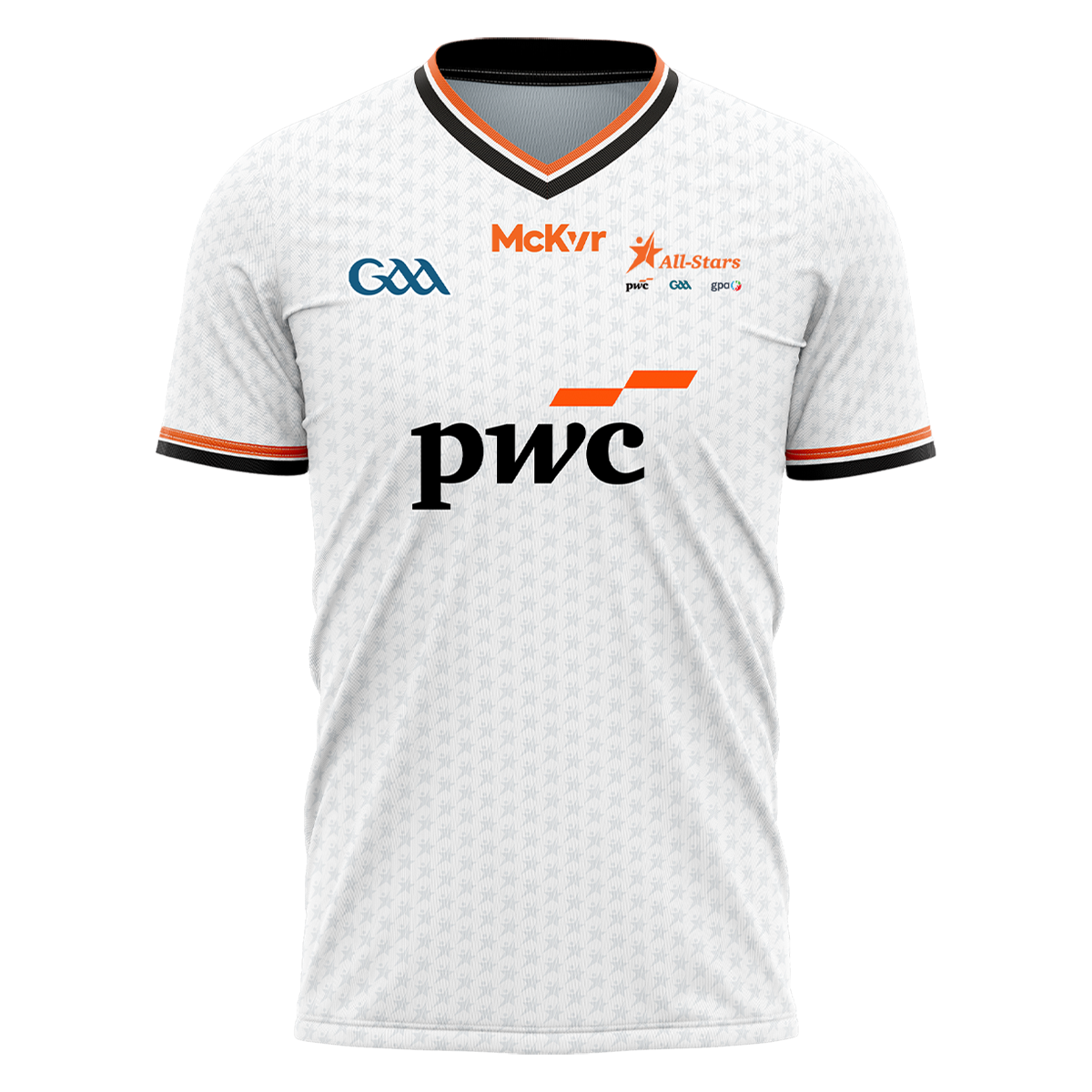 McKvr PwC All-Stars Football Jersey - Youth - White – McKeever Sports IE