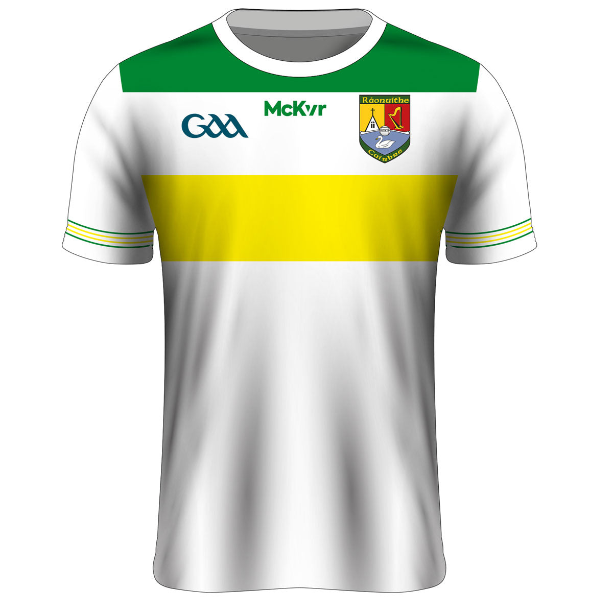 McKvr Carbery Rangers GAA Training Jersey - Adult - White Player Fit ...
