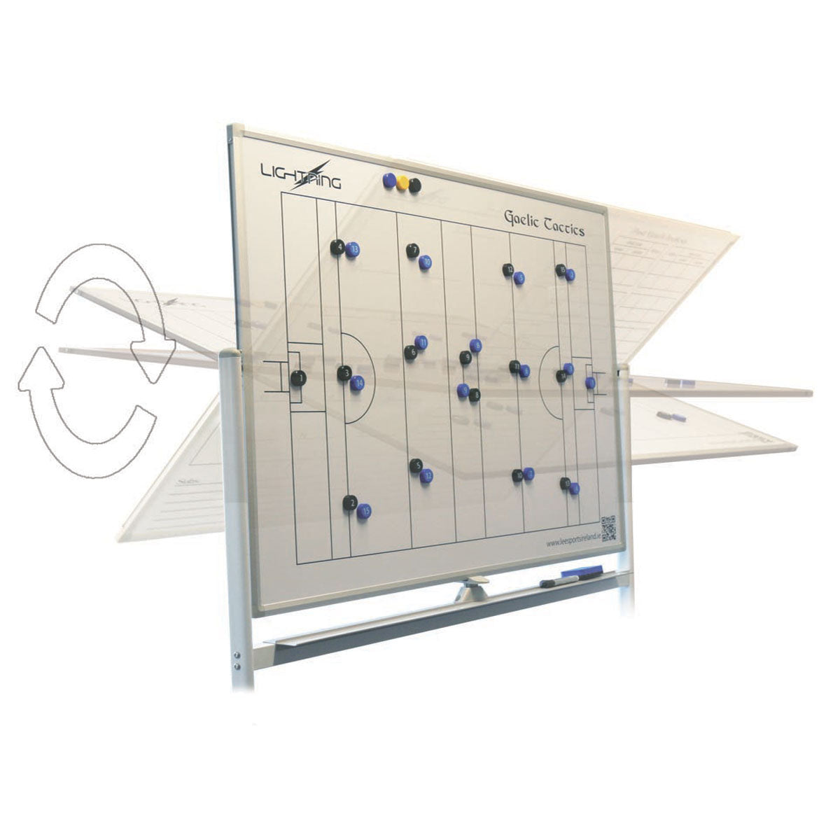 LS Dressing Room Flip-Frame Tactic Board – McKeever Sports IE