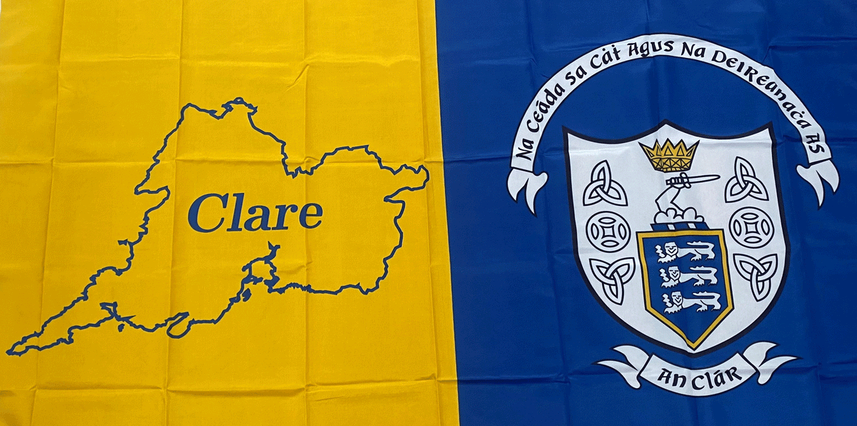 Mc Keever Sports Clare County GAA Flags – McKeever Sports IE